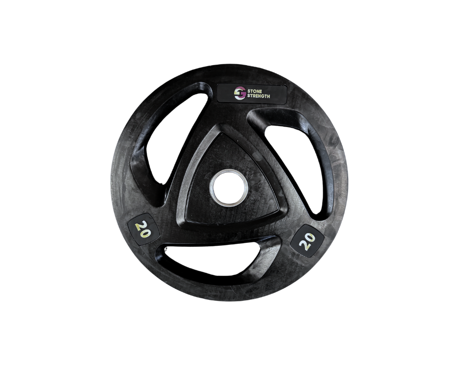 Stone Strength 20kg Olympic Rubber Weight Plate – Stone Gym Solutions